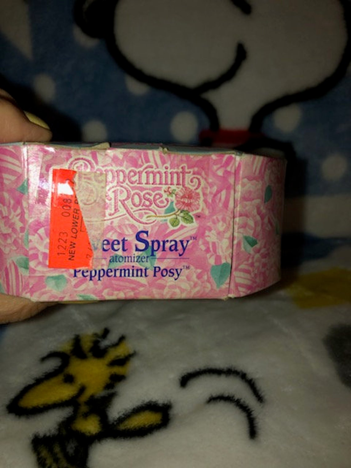 Vintage Peppermint Rose Bunny Posy Sweet Spray Rubber Silky | Etsy