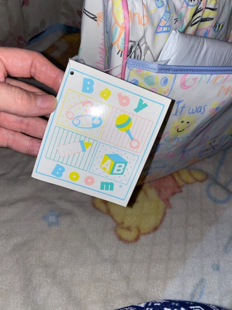 Vintage Baby Boom Diaper Bag Mommy and Daddy Took Me to the - Etsy