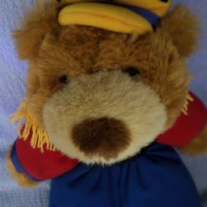 Commonwealth Bear Plush Marching Band Circus Blue Red Yellow Outfit ...
