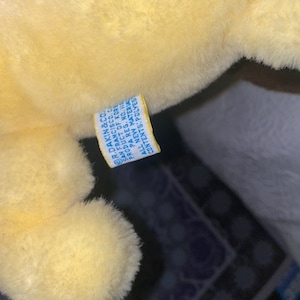 Vintage Dakin Drooper Dog Plush Creamy Paste Yellow Polyester Stuffing ...