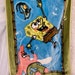 Vintage Spongebob Baby Blanket Squarepants Patrick Blowing Bubbles ...