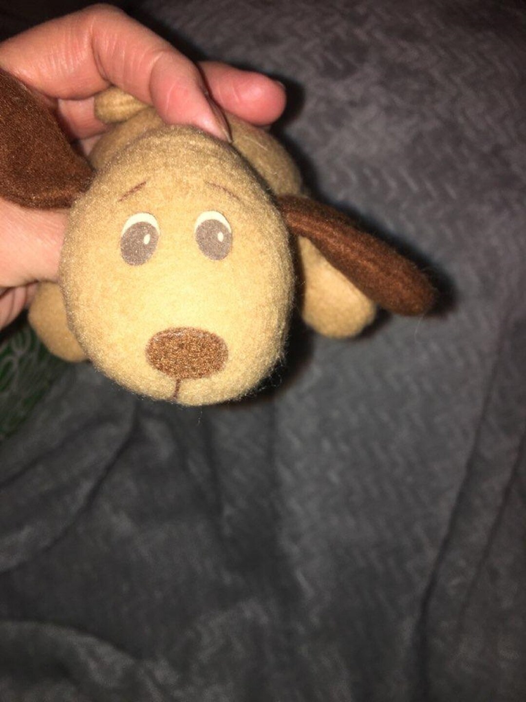 Vintage Russ Dog Plush Yups Puppy Beige Brown Little Small 5" ECU - Etsy