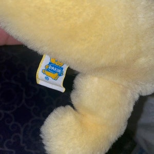 Vintage Dakin Drooper Dog Plush Creamy Paste Yellow Polyester Stuffing ...