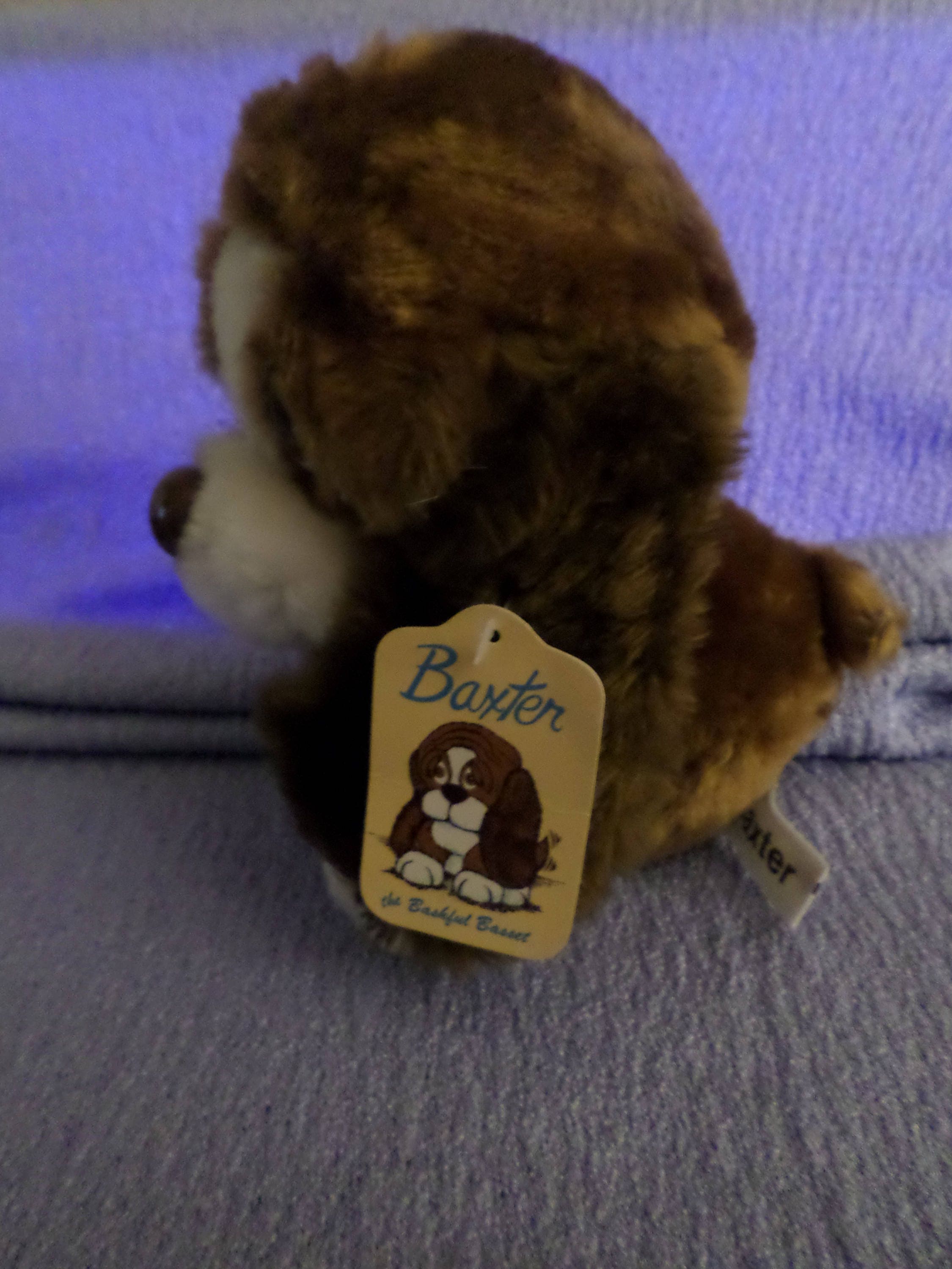 Baxter the Dog Made by Russ Plush Bashful Basset Hound Puppy NWTS 6.5 ...