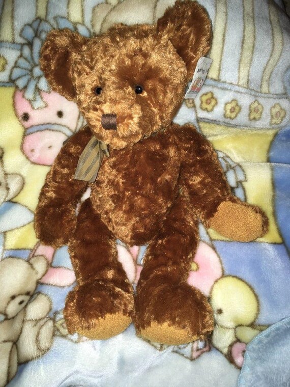 Vintage Russ Bear Plush Rusty Brown Animal Junction 47662 | Etsy