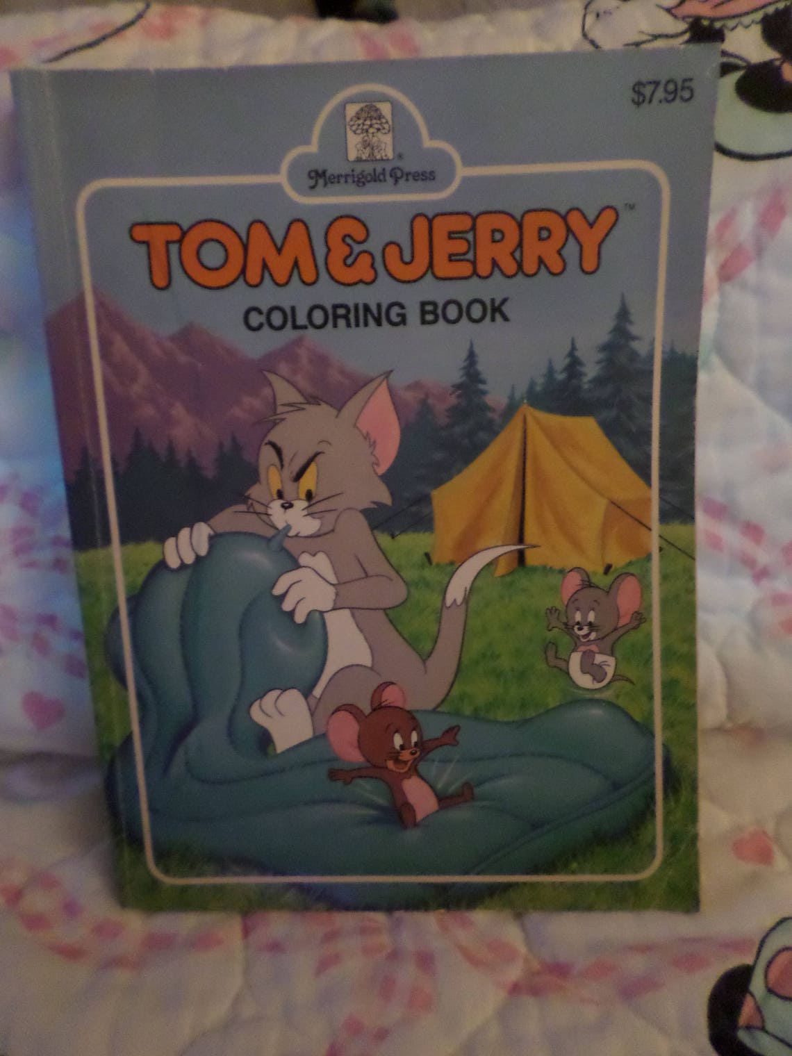 Tom & Jerry Coloring Book Vintage Merrigold Press Big 1988 - Etsy