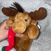 Vintage Commonwealth Mooseltoe Moose Plush Rare Small Be My Friend ...