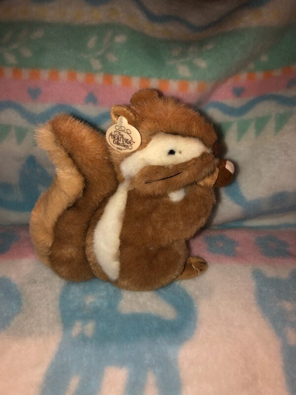 Vintage Ganz Squirrel Plush Heritage Collection Chippy NWWTS | Etsy