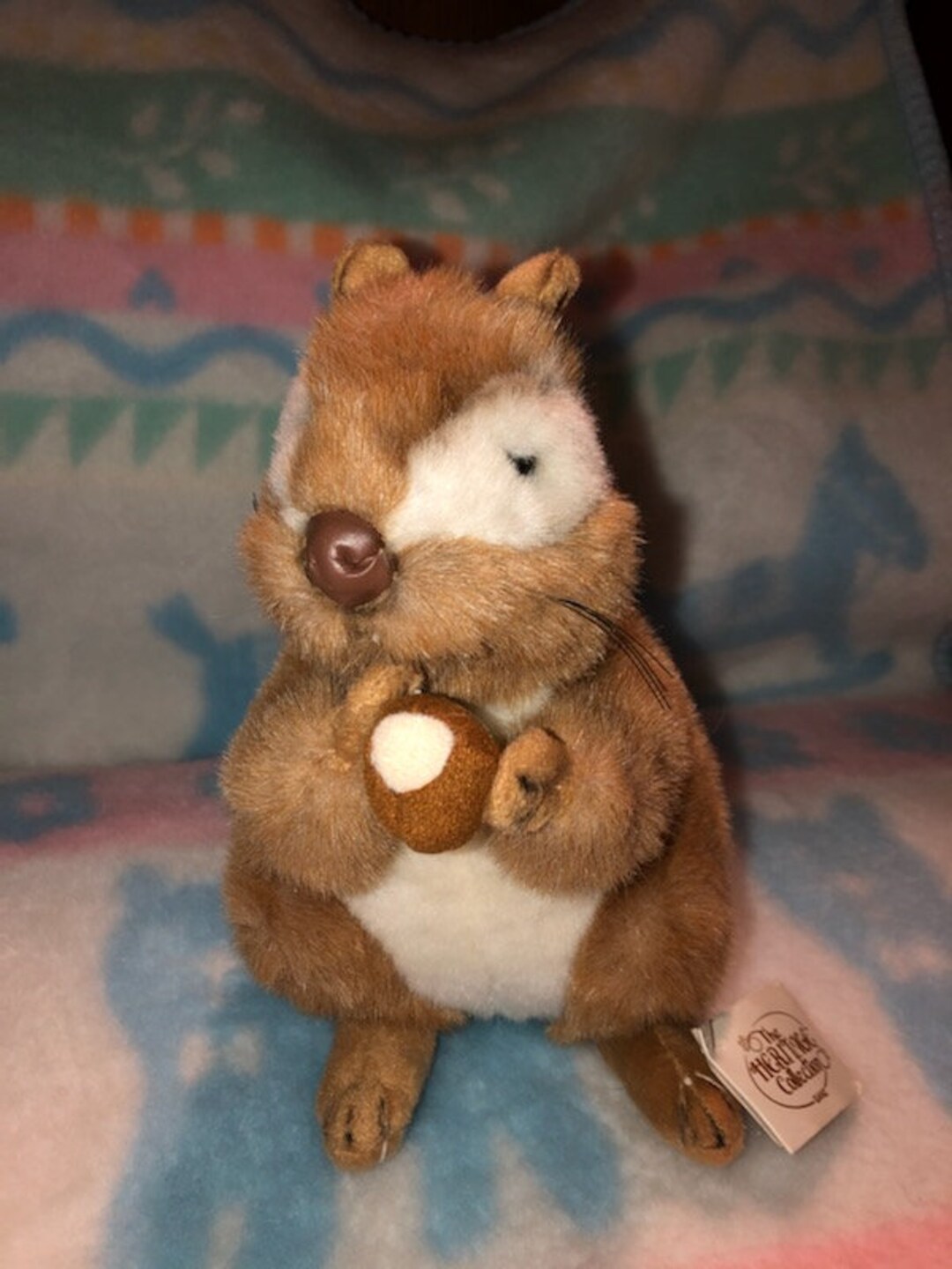 Vintage Ganz Squirrel Plush Heritage Collection Chippy NWWTS Soft Vinyl ...