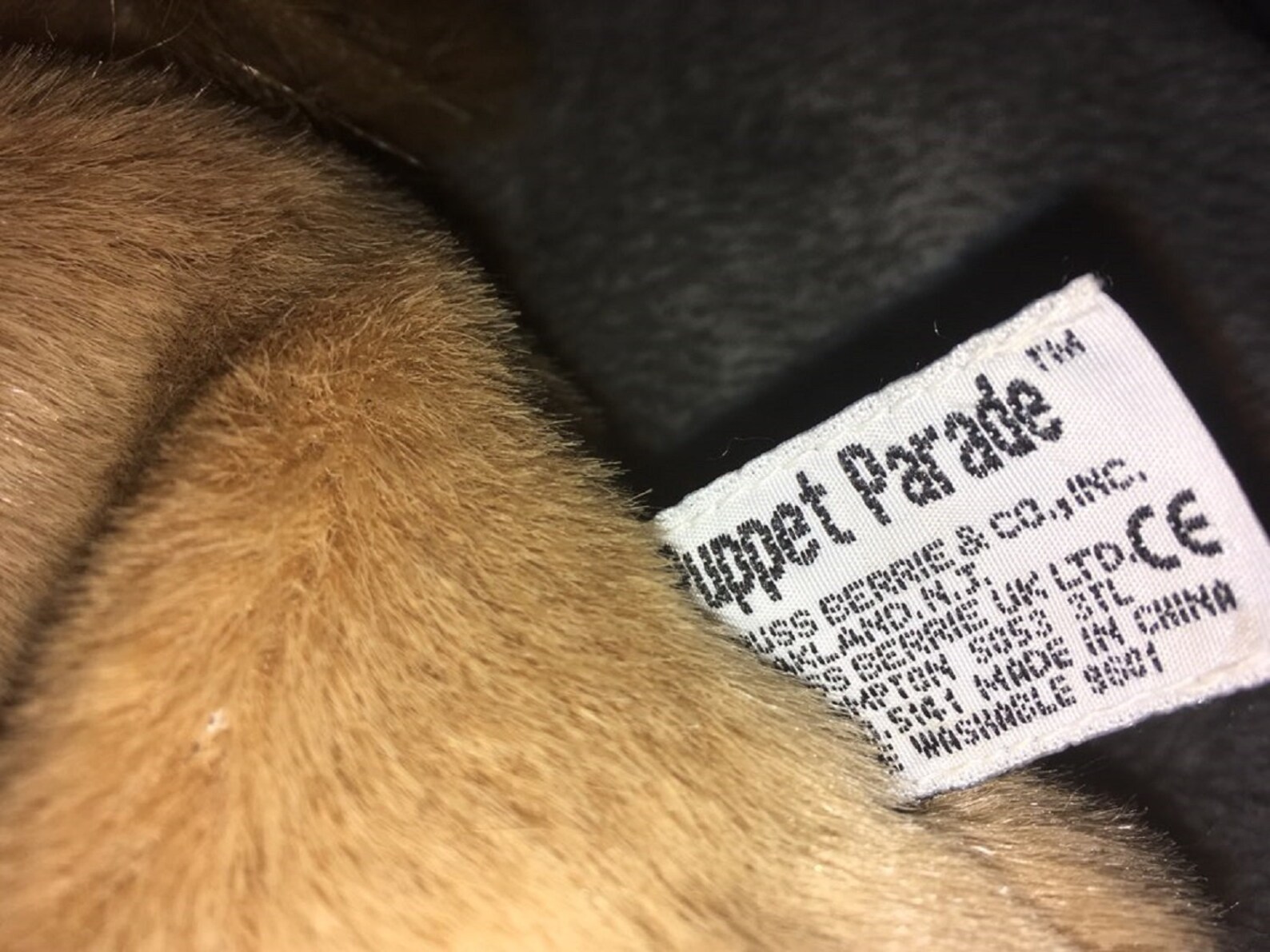 Vintage Russ Lion puppet plush Roars Parade Blank Nose zipper | Etsy