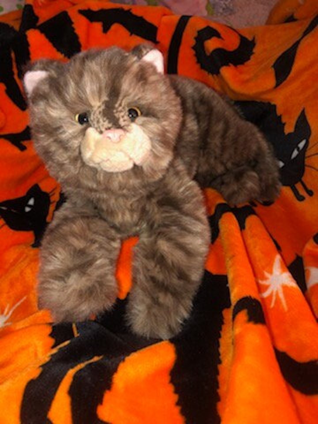 Vintage Russ Cat Plush Sierra Whiskers Mommy Floppy Soft Freckles by ...