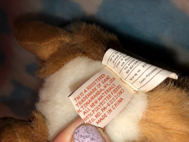 Vintage Ganz Squirrel Plush Heritage Collection Chippy NWWTS | Etsy