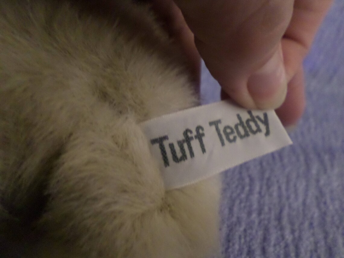 Tuff Teddy Bear Russ NWTS 6 Creamy Brown Velvety Nose - Etsy
