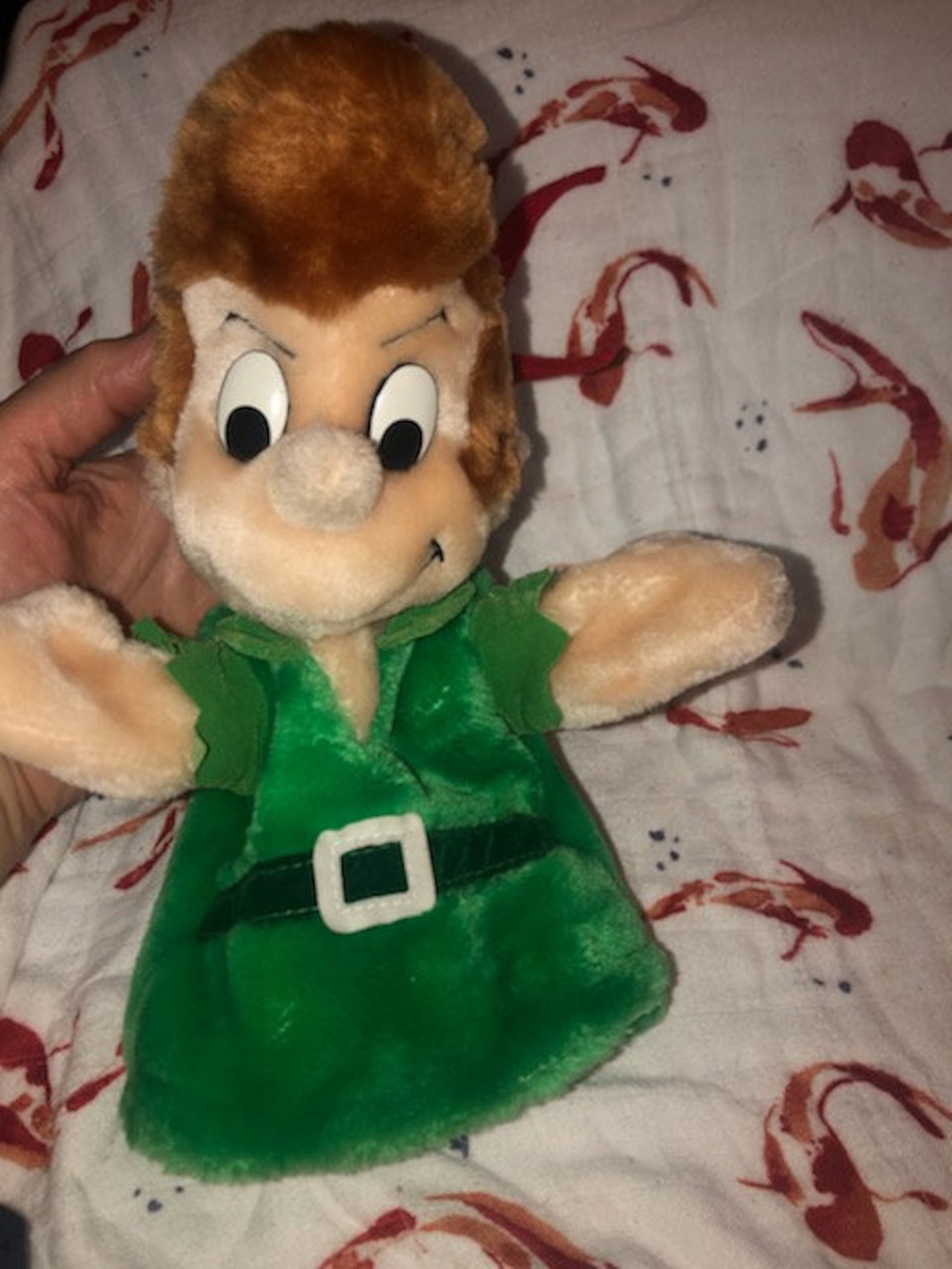 Vintage Peter Pan Puppet Plush Hand Disney 10 | Etsy