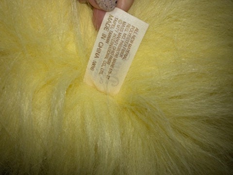 Vintage Dandee Duck Plush Fluffy Poofy Big Wings Silly Frou | Etsy