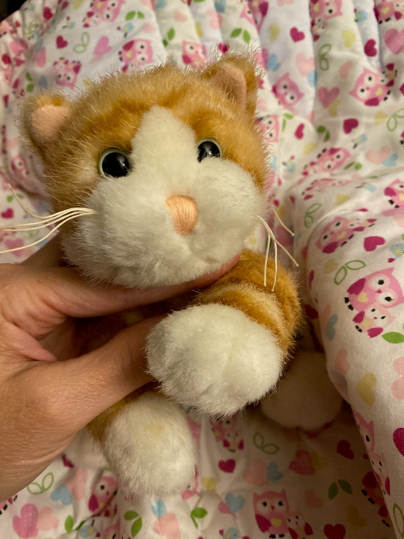 Vintage Ganz Heritage Collection Cat Plush Orange Tabby - Etsy