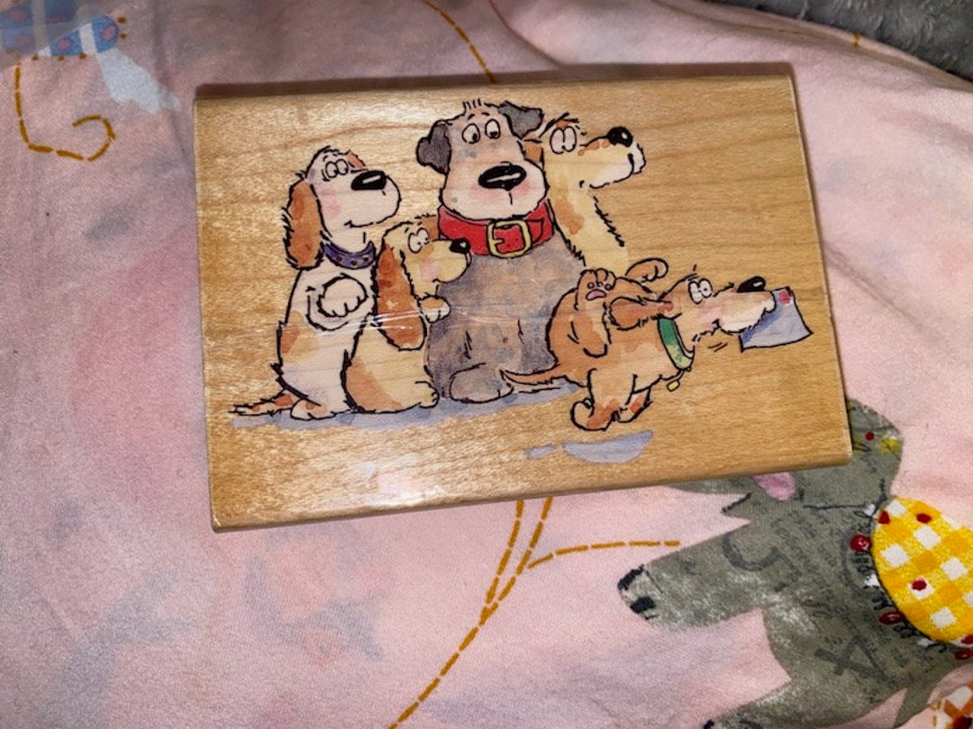 Vintage Margaret Sherry Rubber Stamp Dogs Mans Best Friend 2000 Penny Black ECU Never Used - Etsy