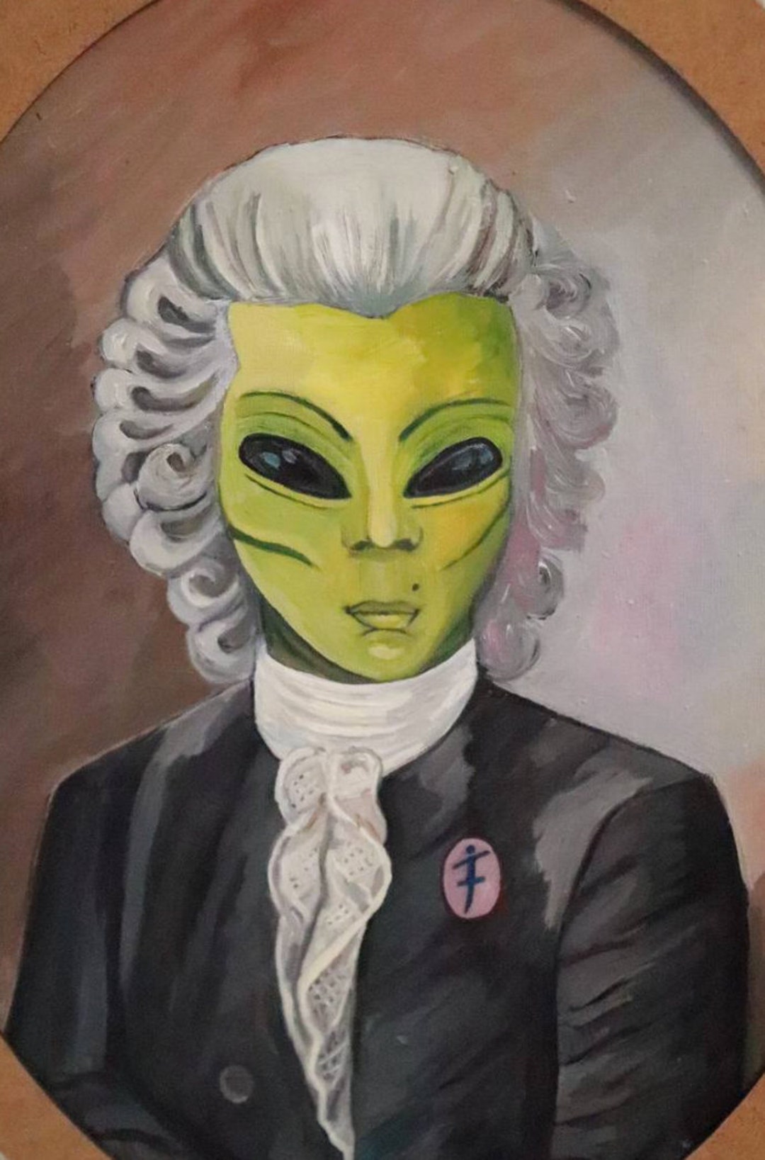 Royal Blood , Funny Art, Alien Art, Psychedelic Art, Royal Portrait ...