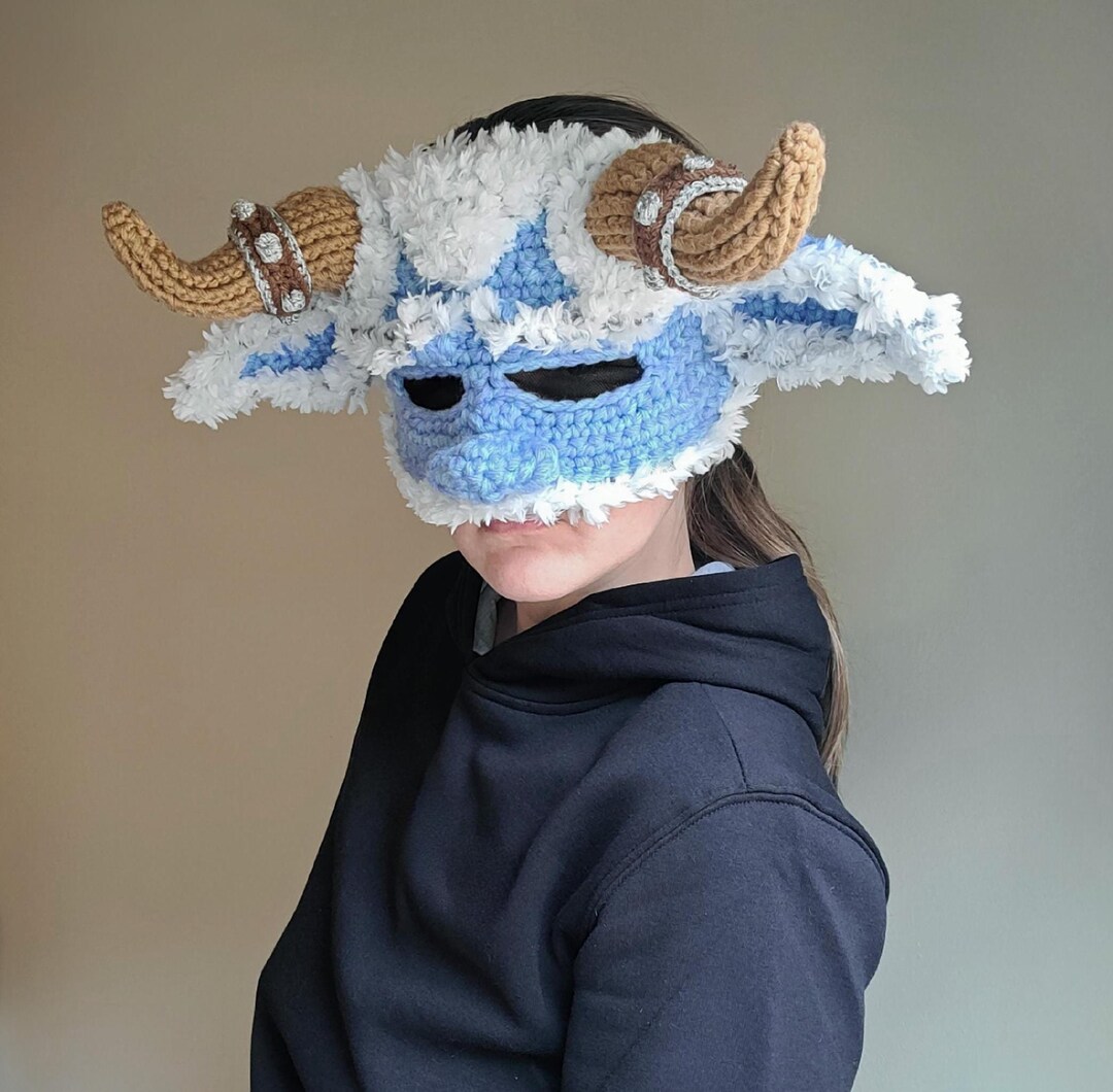 Yeti Mask Crochet Pattern | Abominable Snowman Mask | Bigfoot Cosplay ...