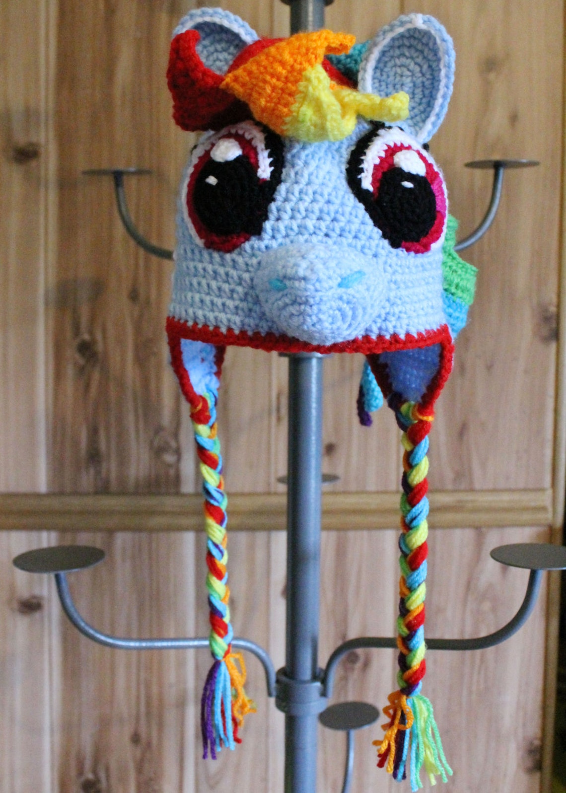 My Little Pony Rainbow Dash Crochet Hat Pattern Rainbow Dash - Etsy New ...