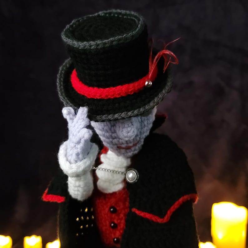 Vlad the Vampire Doll Crochet Amigurumi Pattern PDF - Designed and ...