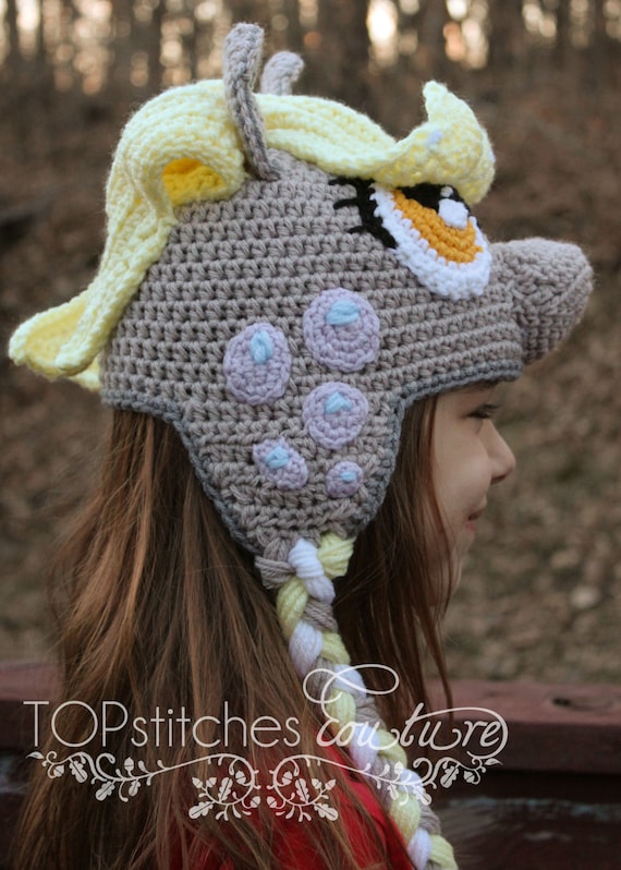 Free Crochet My Little Pony Hat Pattern