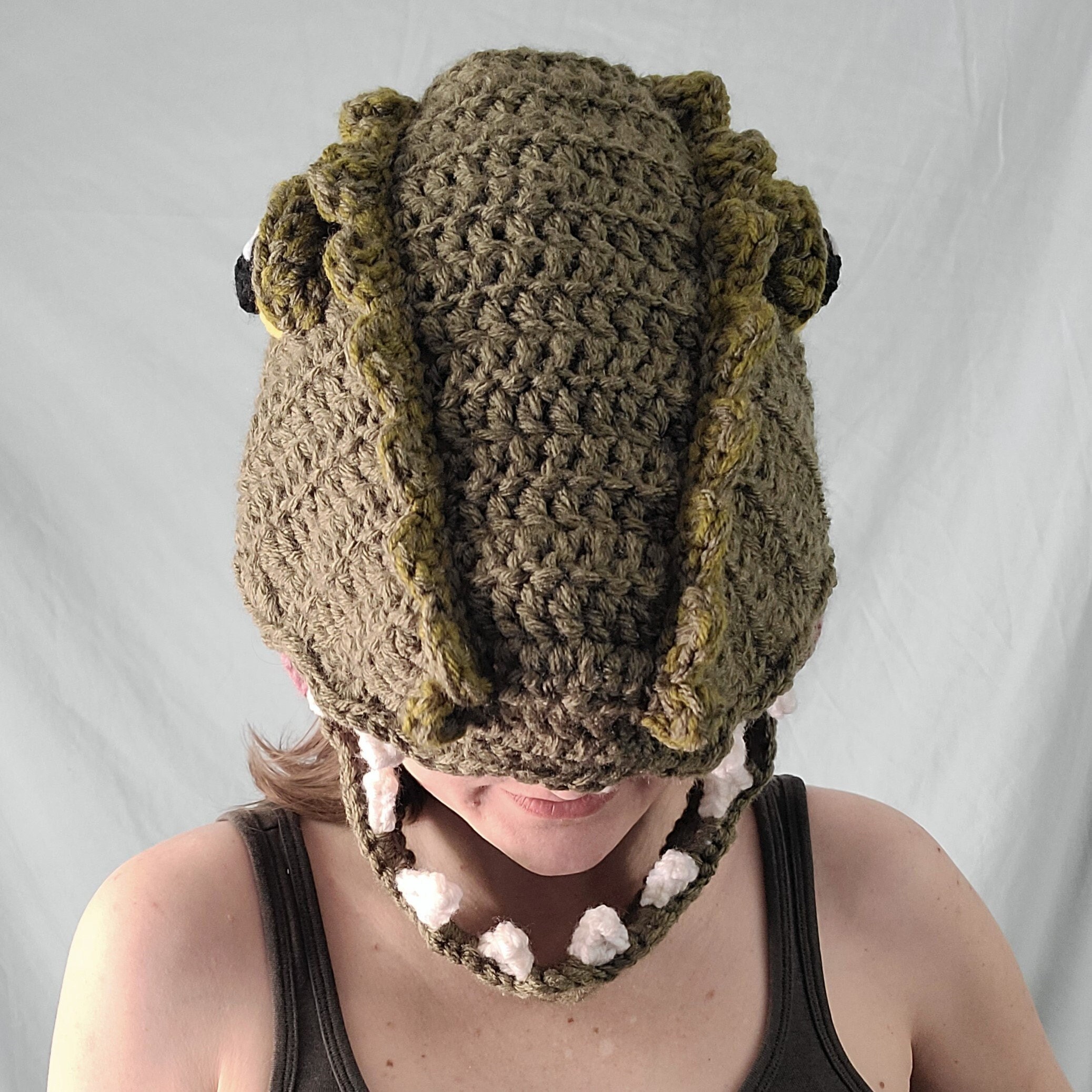Dino Mask or Dragon Hat Crochet Pattern PDF - Made by a Human - Etsy