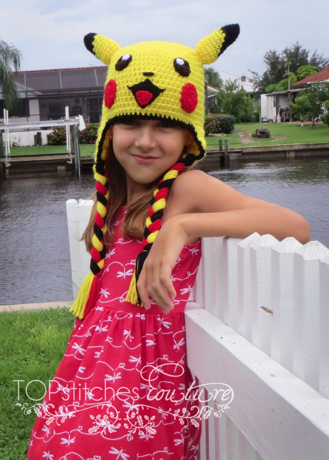 Pikachu Hat Crochet Pattern Pokemon Crochet Hat Pattern - Etsy