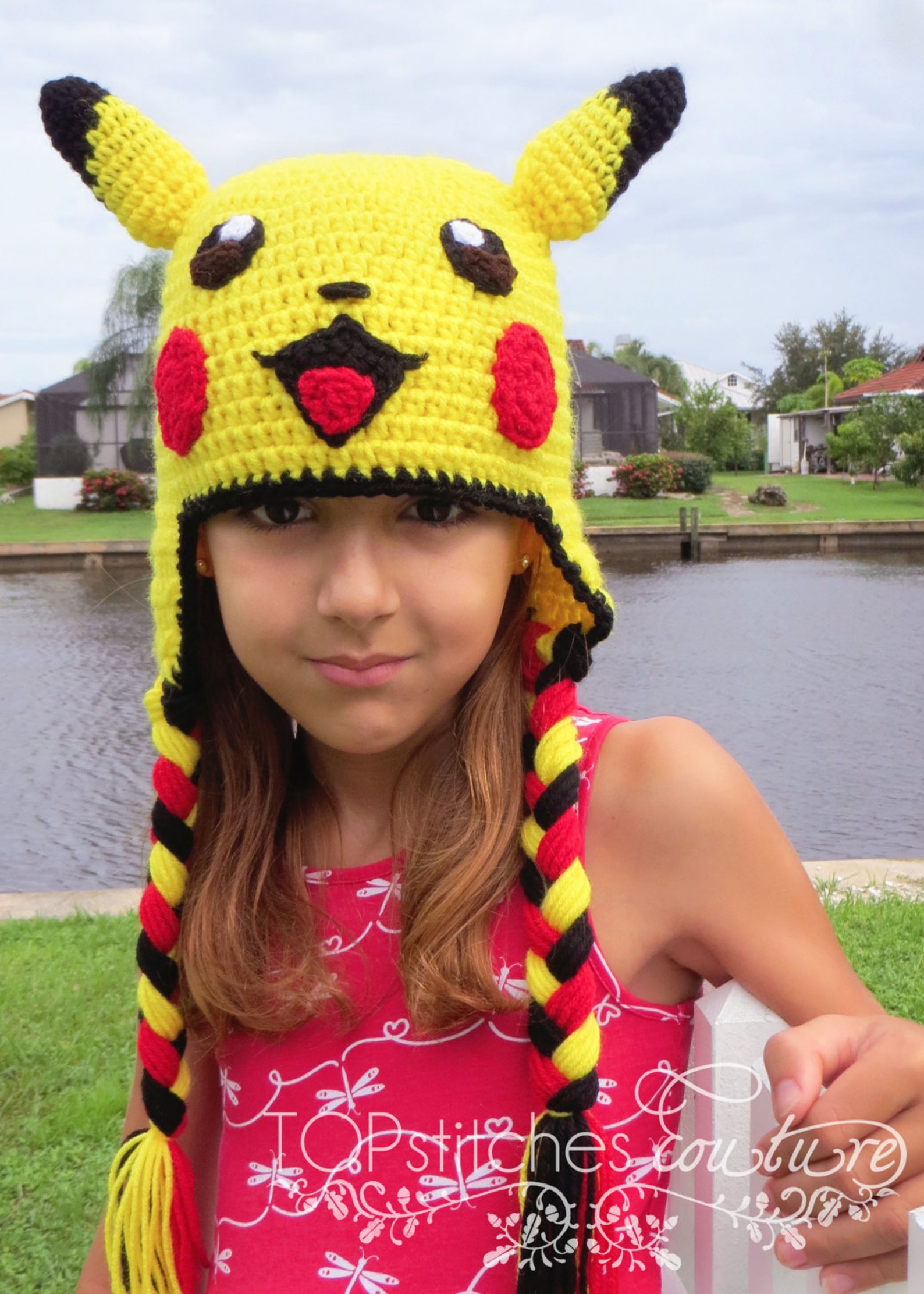 Pikachu Hat Crochet Pattern Pokemon Crochet Hat Pattern - Etsy