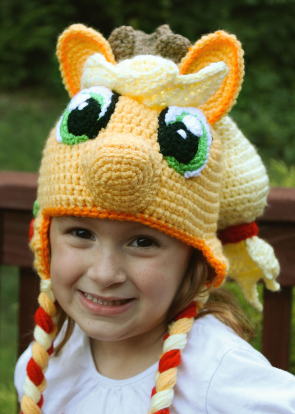 My Little Pony Applejack Crochet Hat Pattern Pony Crochet - Etsy