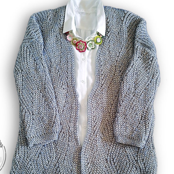 Loose Cardigan - Etsy
