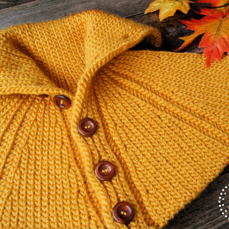 Knit Cape Pattern - Etsy