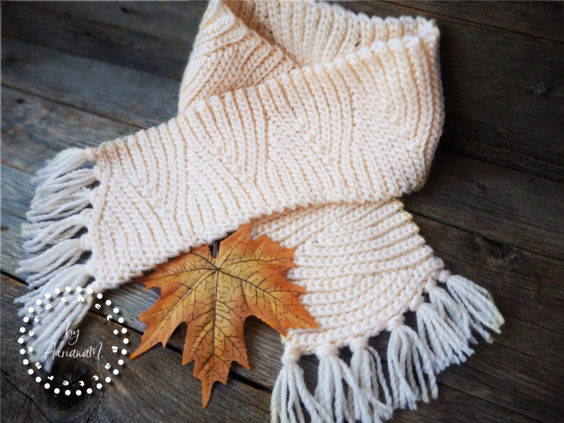 100% C R O C H E T LET IT SNOW scarf patterncowlshawlknit | Etsy