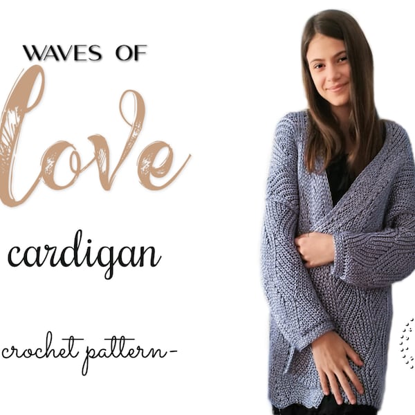 Loose Cardigan - Etsy