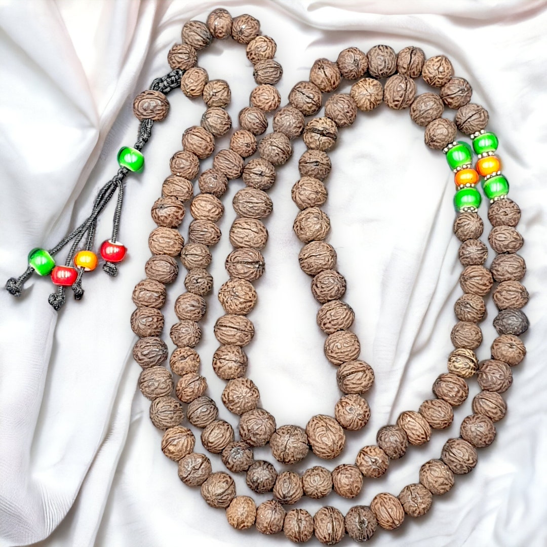 Antique 108 Bodhi Seed Mala Prayer Beads Tibetan Buddhist - Etsy