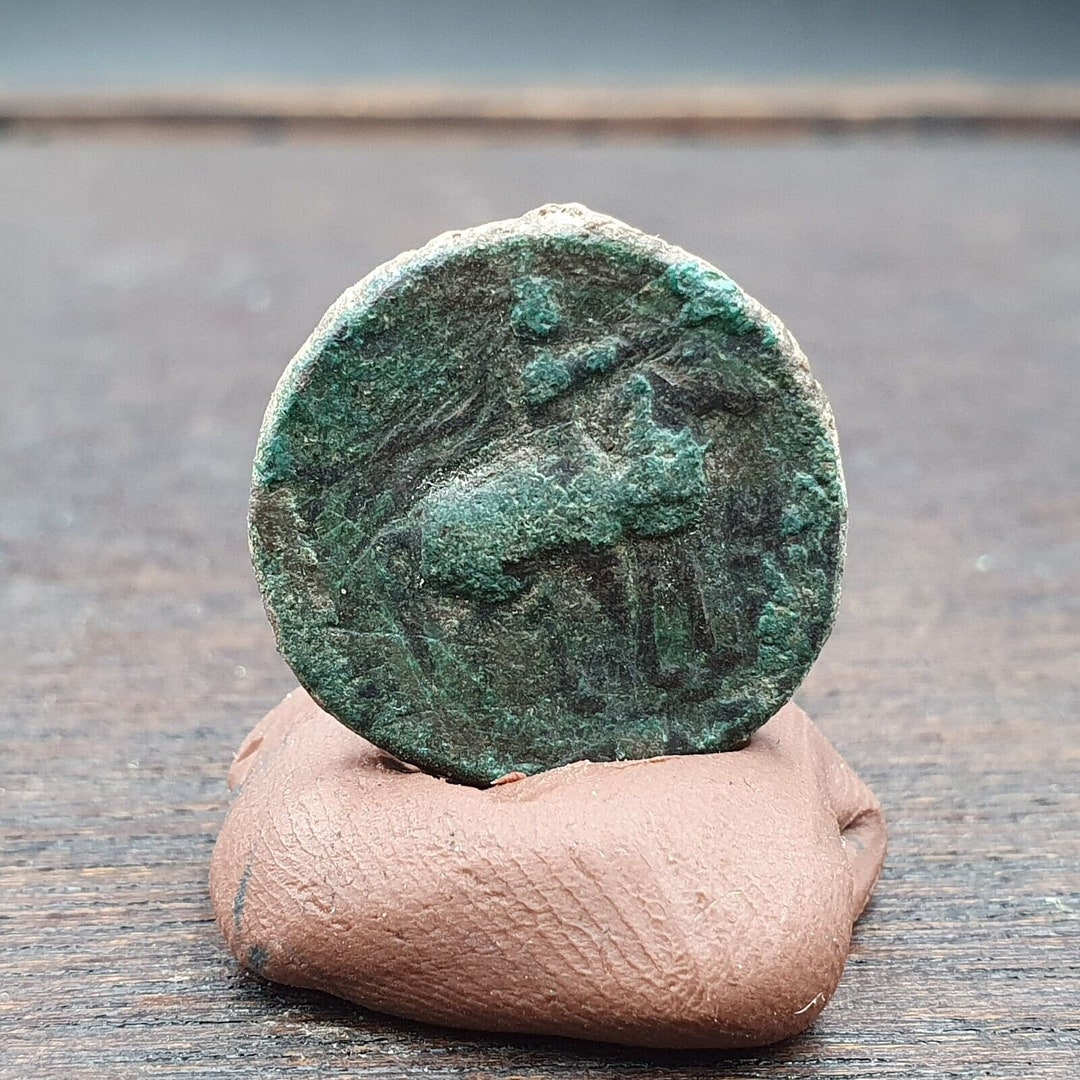 Genuine Ancient Greek Roman Byzantine Kushan Coin Green Patina Coin - Etsy