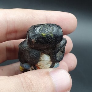 Large Ancient Mosaic Glass Animal Sheep Head Bead Pendantgift - Etsy