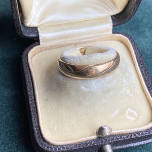 Antique French gimmel Secret Wedding Band Double Band 18k - Etsy