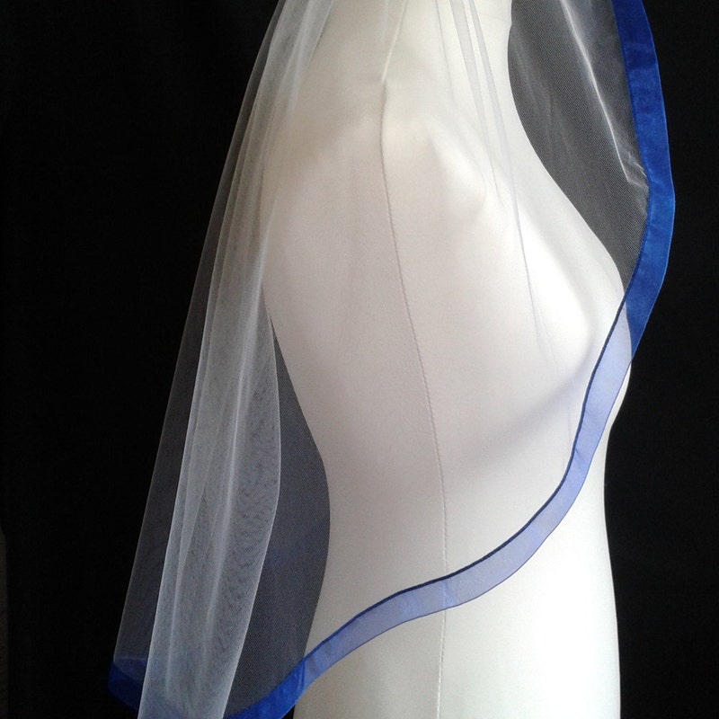 Royal Blue Wedding Veil - Etsy