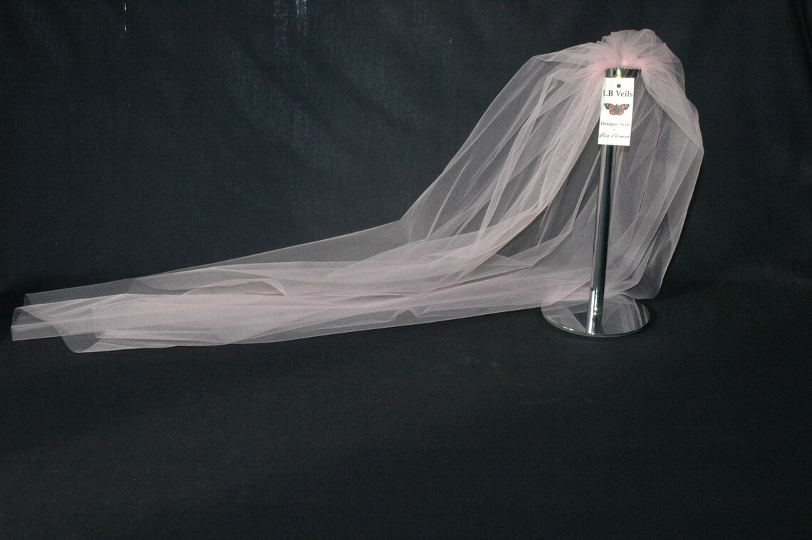 Wedding Veil 1 Single Tier Ivory Veil Plain Veil Short - Etsy