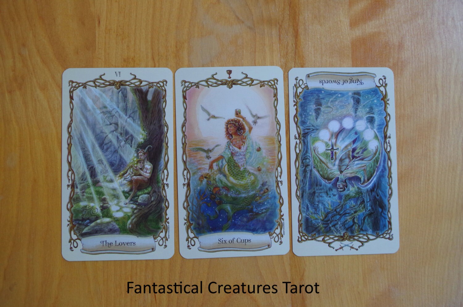 Fantastical Creatures Tarot 5-card Intuitive Reading - Etsy