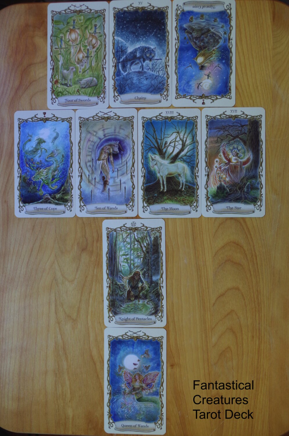 Fantastical Creatures Tarot 5-card Intuitive Reading - Etsy