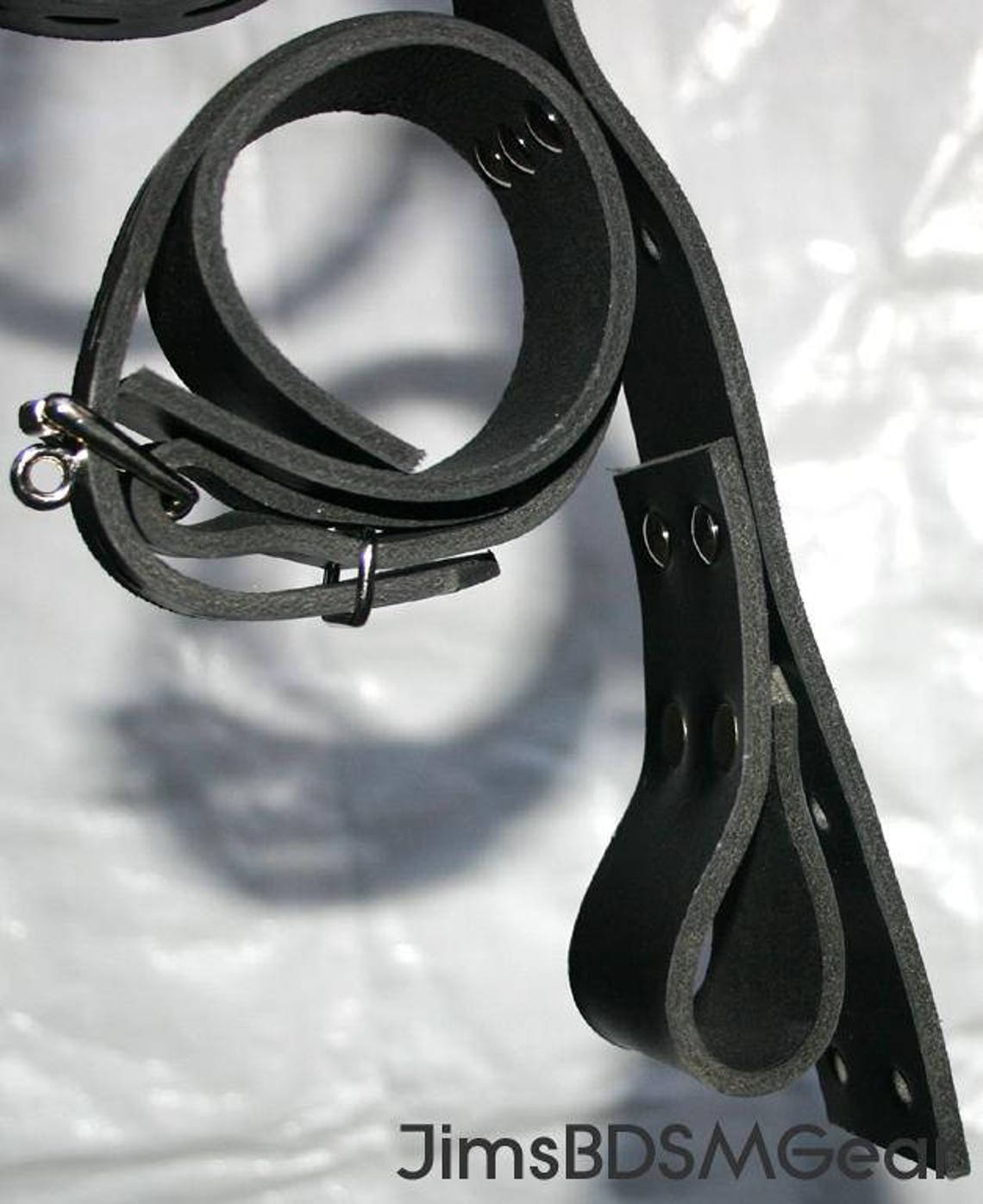 Collar / Wrist Behind Back Restraint With or Without a Belt | Etsy