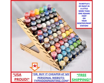 Citadel Paint Rack - Etsy