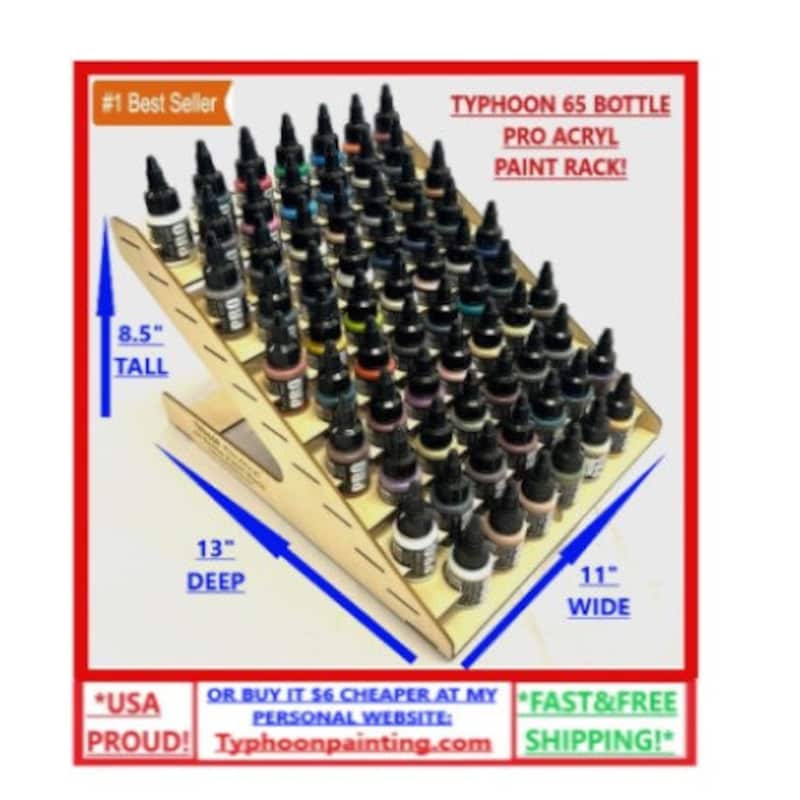 Pro Acryl Paint Rack - Etsy