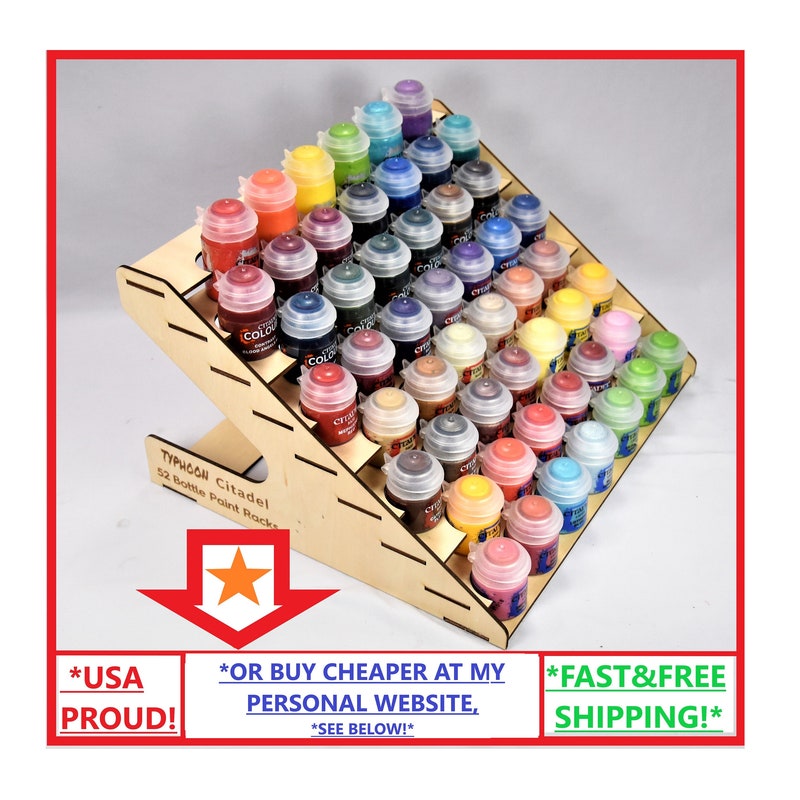 Citadel Paint Rack - Etsy
