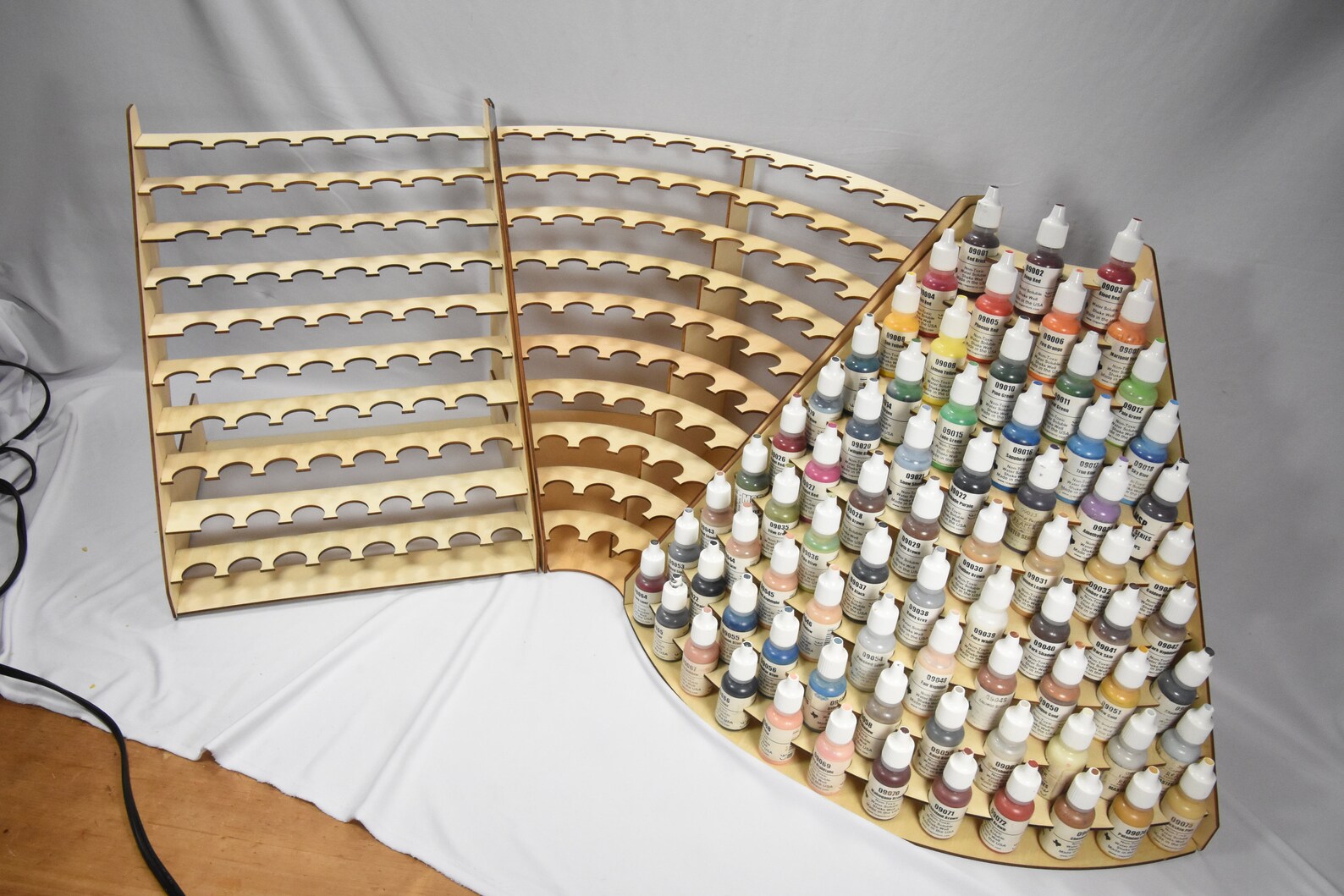 75 bottles Hobby Paint Rack Inner Corner New Design USA | Etsy