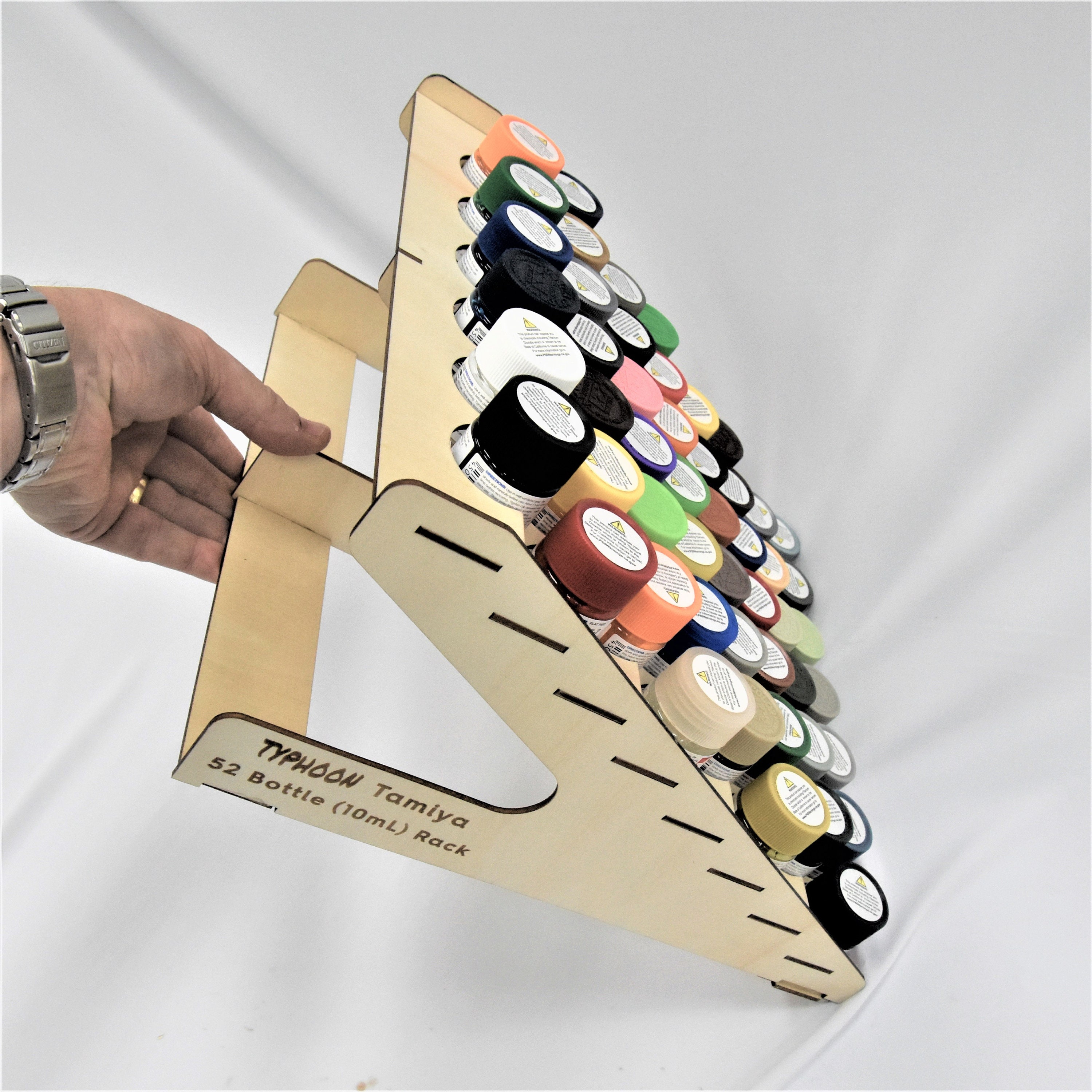 52 Bottle Tamiya 10 mL Paint Rack Typhoon hobby storage | Etsy