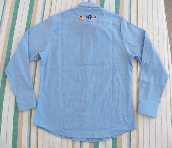 Vintage Toys "R" Us WOMENS Uniform Employee SHIRT Blu… - Gem