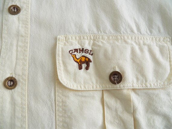 Vintage Camel Cigarettes Brand MENS Safari Military S… - Gem